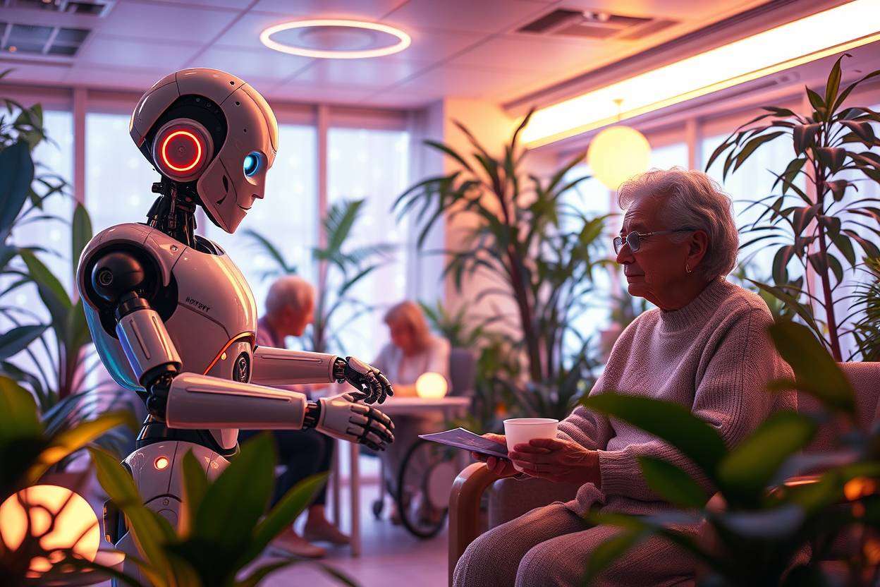 Robotics in elderly care: balancing assistance and human touch